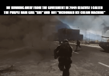 Running through battlefield - Imgflip