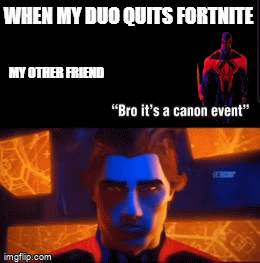 its just your cannon event bruv - Imgflip