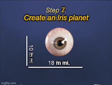 Create an iris planet - Imgflip
