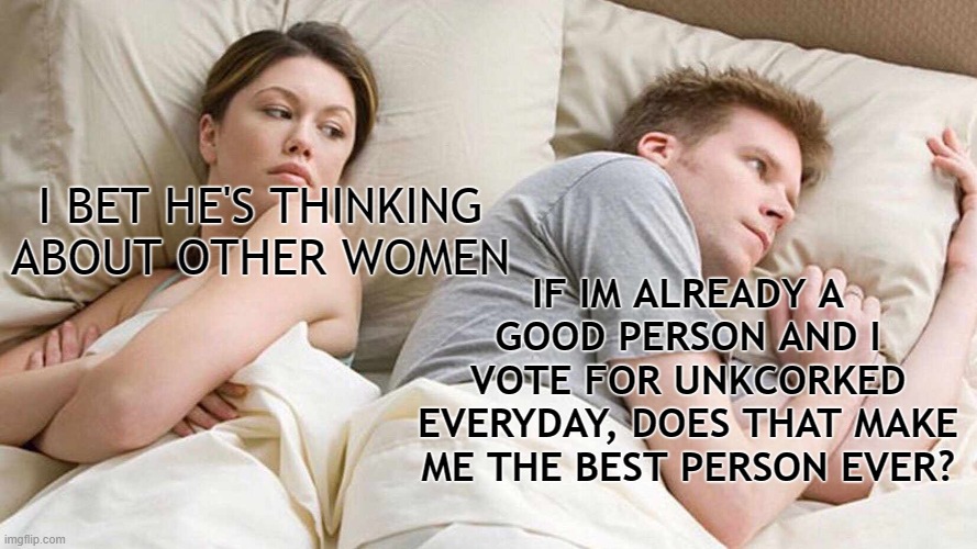 I Bet He's Thinking About Other Women Meme - Imgflip