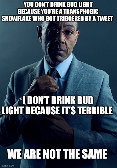 Gus Fring we are not the same - Imgflip