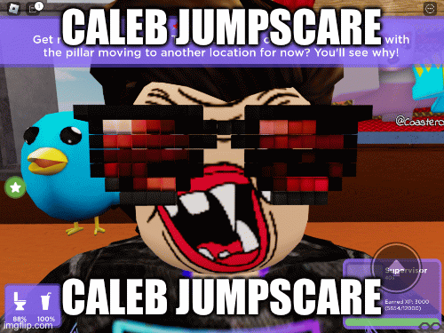 caleb jumpscare - Imgflip