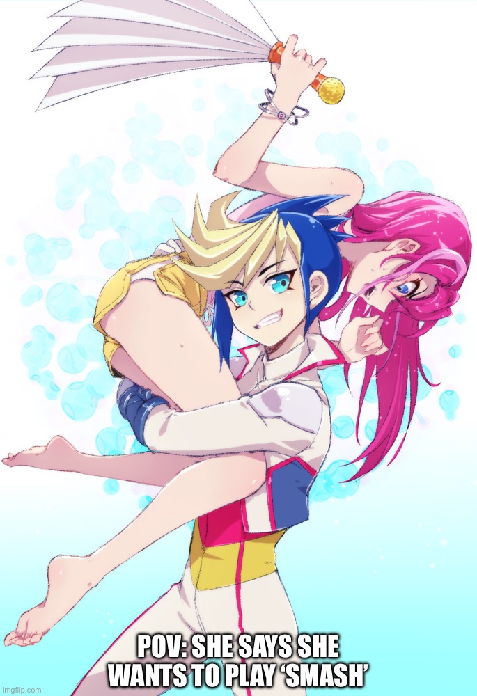 Her: Let’s play some Smash - Imgflip