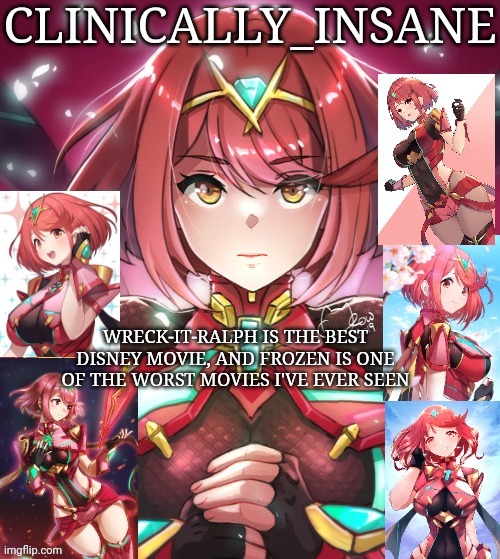 Image tagged in clinically_insane announcement template - Imgflip