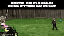 "WHAT?! NO IM RUNNING OVER YOU WITH MY CAR!" - Imgflip