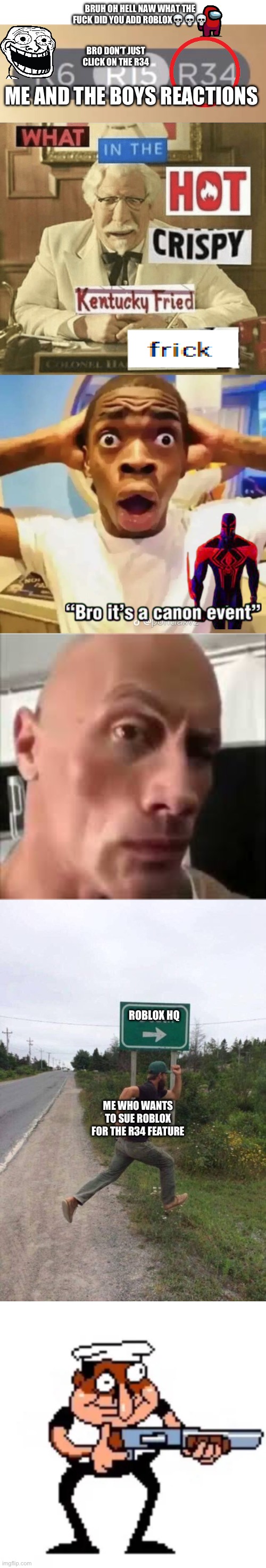 Roblox what the fuck did you add? - Imgflip