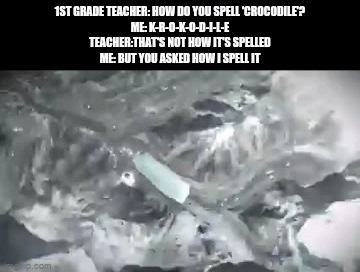 She asked how I spell it - Imgflip