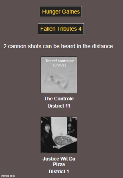 Fallen Tributes 4 - Imgflip
