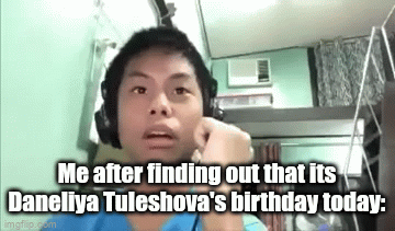 Crappy Birthday to this ungrateful singer from Kazakhstan - Imgflip