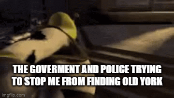 Shrek fighting off knights - Imgflip