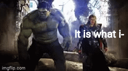Hulk punched Thor - Imgflip