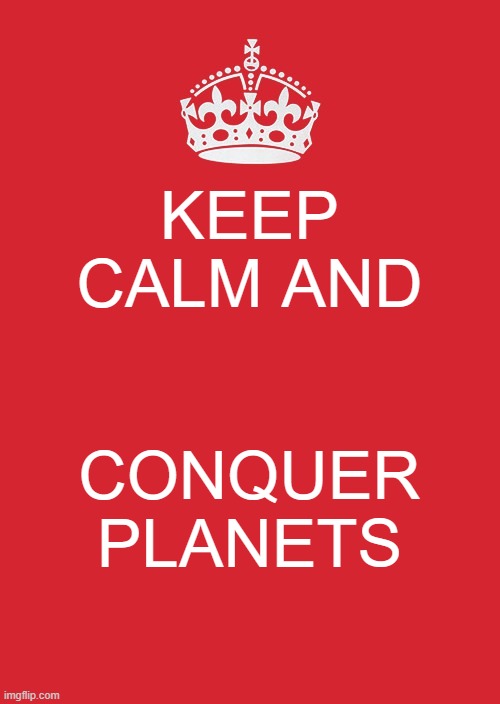 Keep Calm And Carry On Red Meme - Imgflip