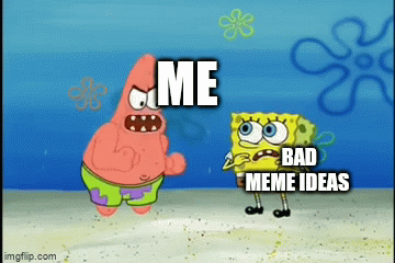 Patrick punches Spongebob - Imgflip