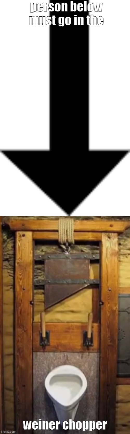 Image tagged in arrow pointing down - Imgflip