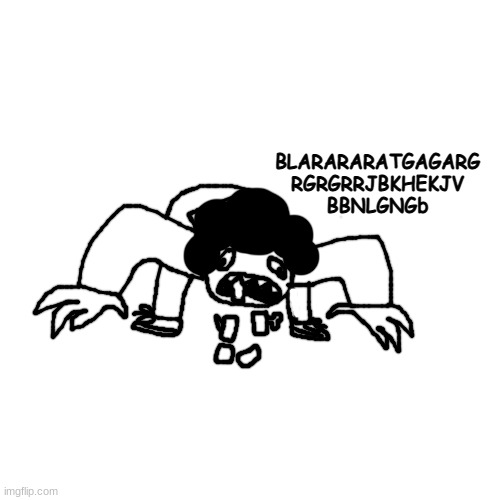 fun fact: bush head doesn't shit, he throws up pellets like an owl ...