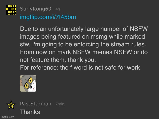 Notice - Imgflip
