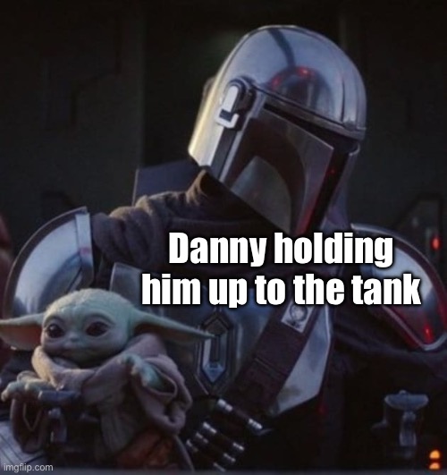 Baby Yoda and Mando - Imgflip