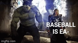 Me when someone says baseball is easy - Imgflip