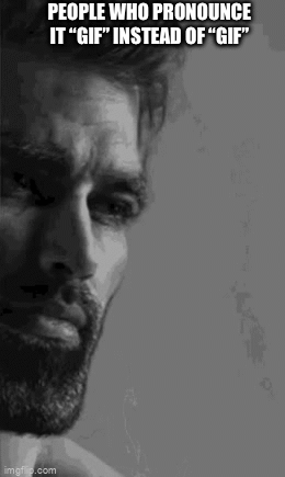 A gif talking about gifs. How ironic. - Imgflip