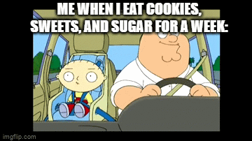 Eating too much sugar meme - Imgflip