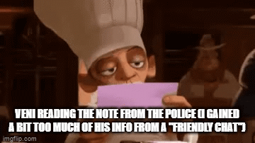 Chef Skinner Reading a Letter - Imgflip