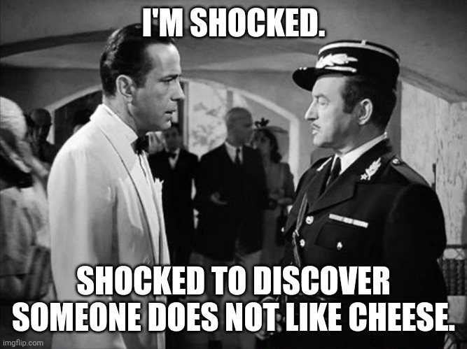 Casablanca - Shocked - Imgflip