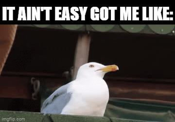 It ain't easy by Bowie - Imgflip