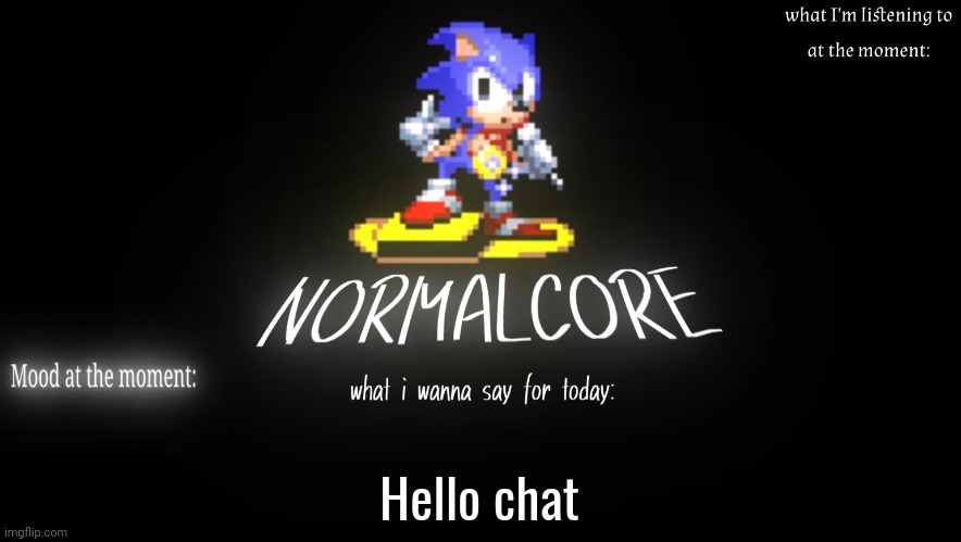 Normalcore's first ever announcement temp (REMAKE) - Imgflip
