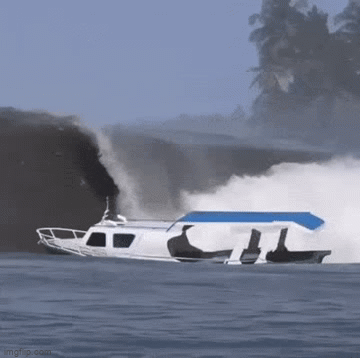 boat wave - Imgflip