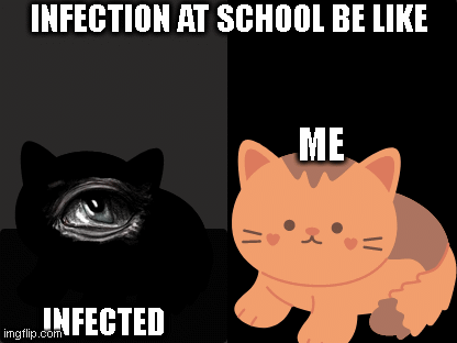 infection at school be like - Imgflip