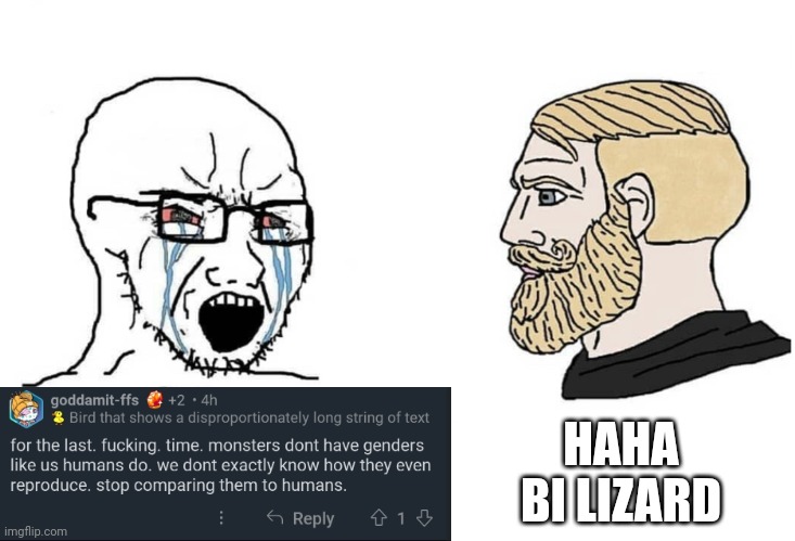 Soyboy Vs Yes Chad - Imgflip