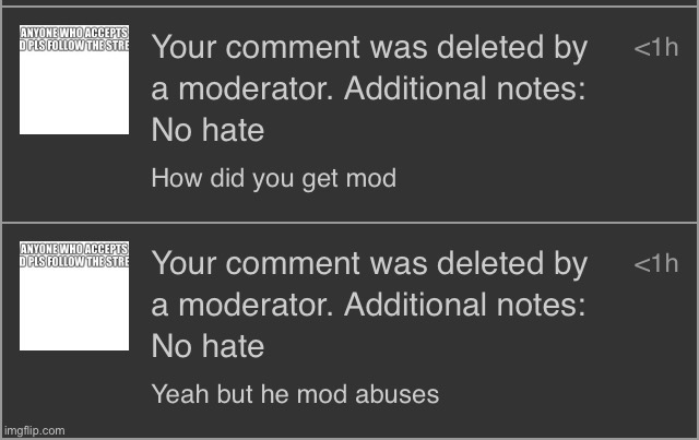Why you shouldn’t invite what_are_you to moderate your stream - Imgflip