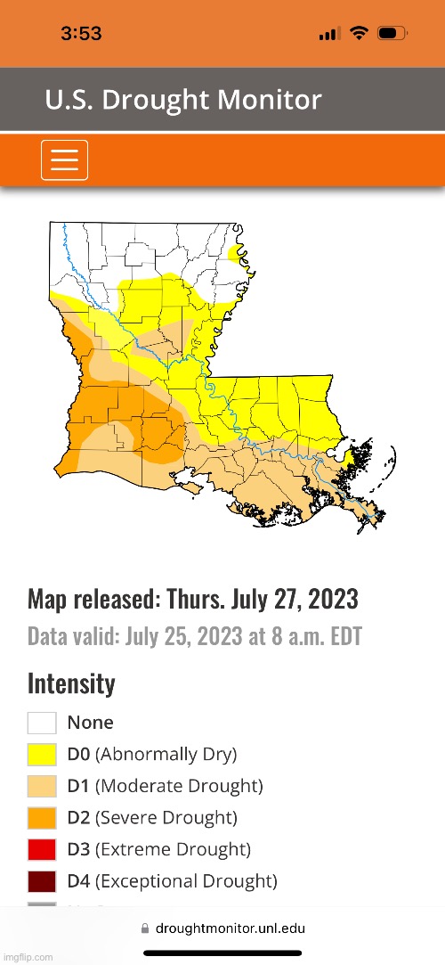 Average high temp in BR over the next week 103 degrees | Page 7 | O-T ...