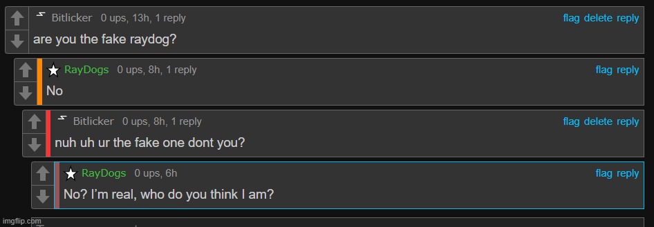 yall think this is the real raydog - Imgflip