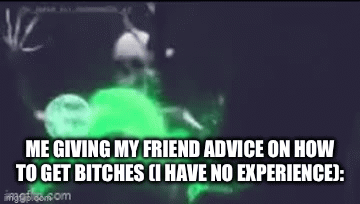 Skeleton casting magic - Imgflip