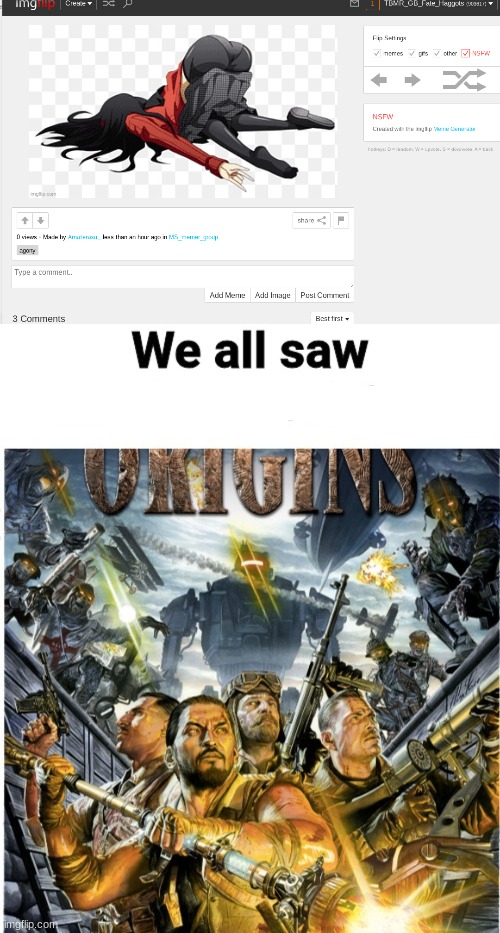 Image tagged in we all saw what you deleted - Imgflip