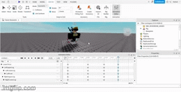 My first shot at animating with roblox studio - Imgflip