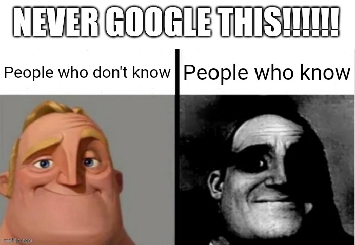 People Who Don't Know vs. People Who Know - Imgflip