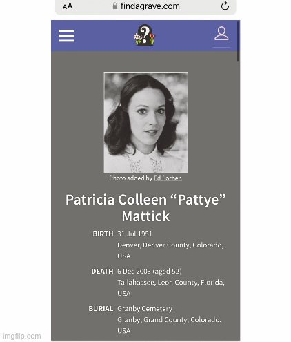 Find a Grave update… - Imgflip