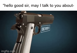 Gun - Imgflip
