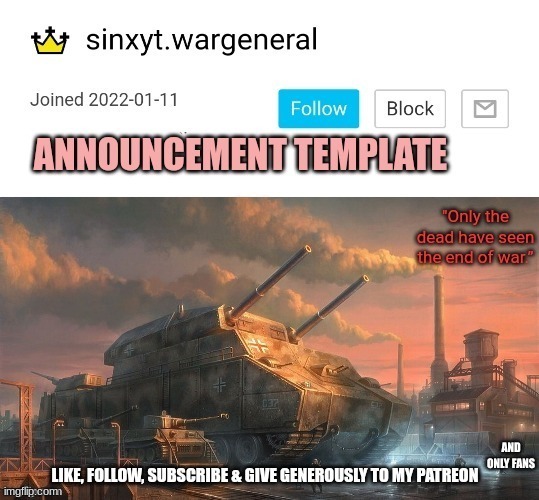 sinx_yt announcement made by the nozomi (needs more fox facts) - Imgflip