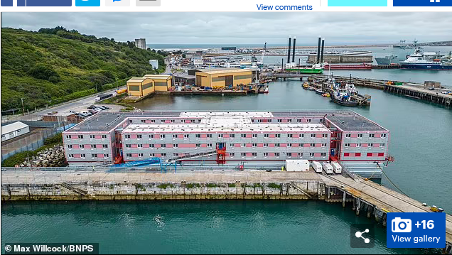 Bibby Stockholm barge Blank Template - Imgflip