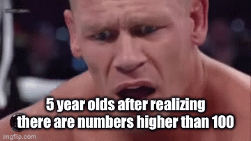 1, 2, 3, 4, 5, 1+2? - Imgflip