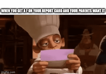 Report card - Imgflip