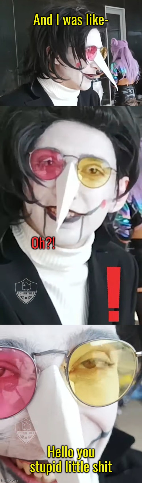 Spamton spotted a stupid little shit - Imgflip