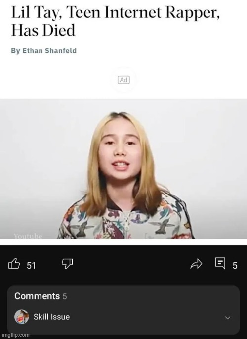 Savage comment- - Imgflip