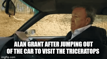 Don't jump out of a moving vehicle, alan - Imgflip