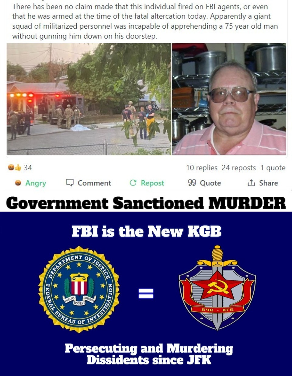 Government Sanctioned MURDER - Imgflip