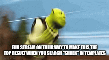 Shrek running - Imgflip