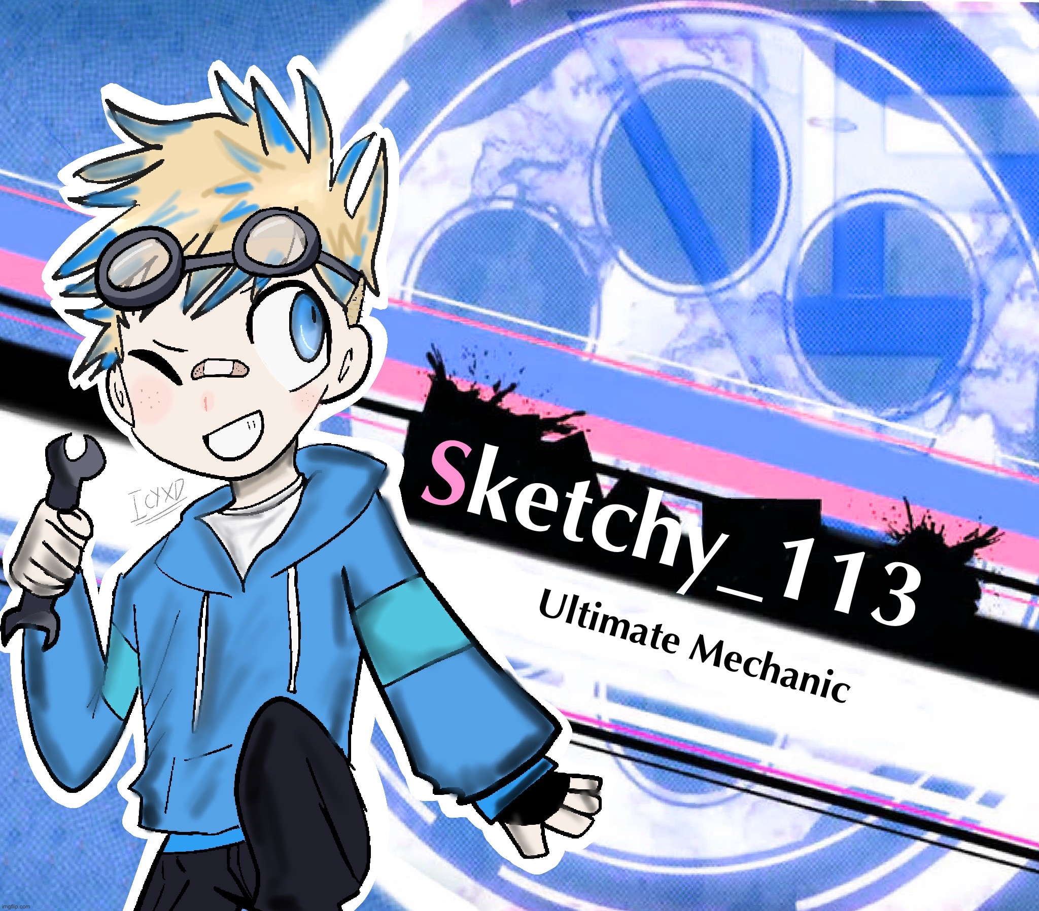 Danganronpa: Imgflip edition character 1: Sketchy!!! The Ultimate ...